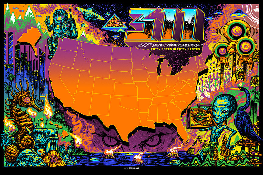 311 30TH ANNIVERSARY PURPLE VARIANT – Invisible Industries LLC